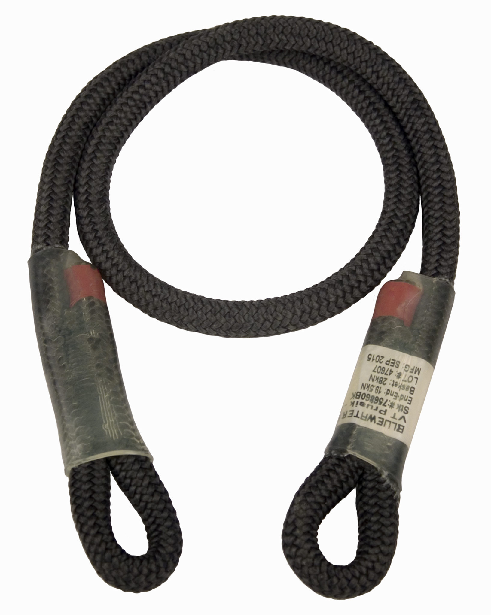 8mm VT PRUSIK - BLACK - BlueWater Ropes | BlueWater Ropes